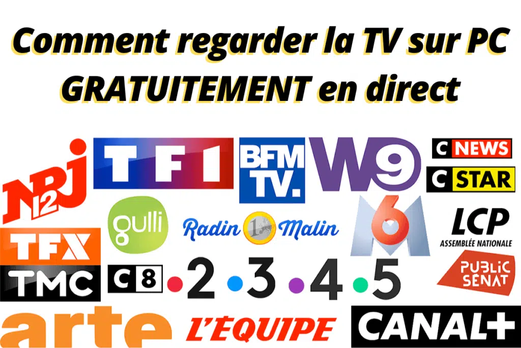 4 moyens de regarder la tv sur son pc gratuitement en direct · Radin Malin