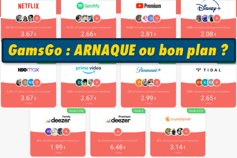 GamsGo (avis) abonnements 3x moins chers: ARNAQUE ou bon plan? · Radin ...