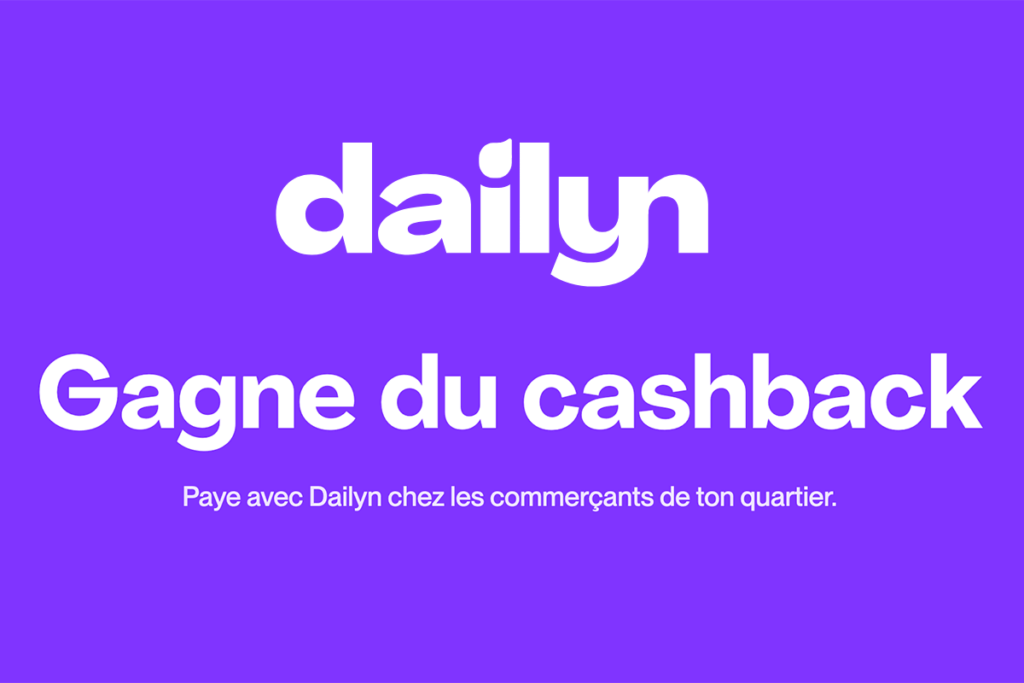 Dailyn, l'appli pour gagner du cashback chez les commerçants locaux ...
