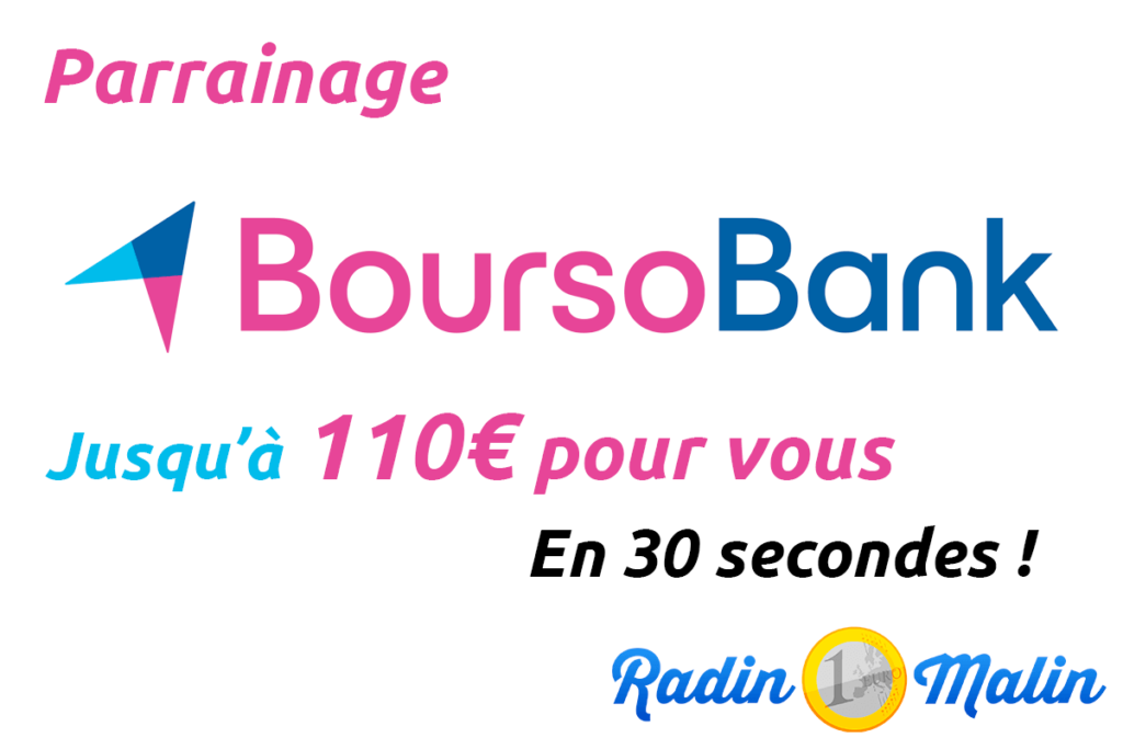 Parrainage Boursorama (BoursoBank) : 80 à 130€ pour vous ! · Radin Malin